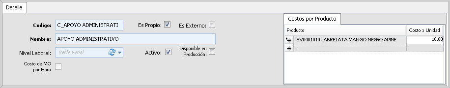 Cargos - Brilo ERP Docs